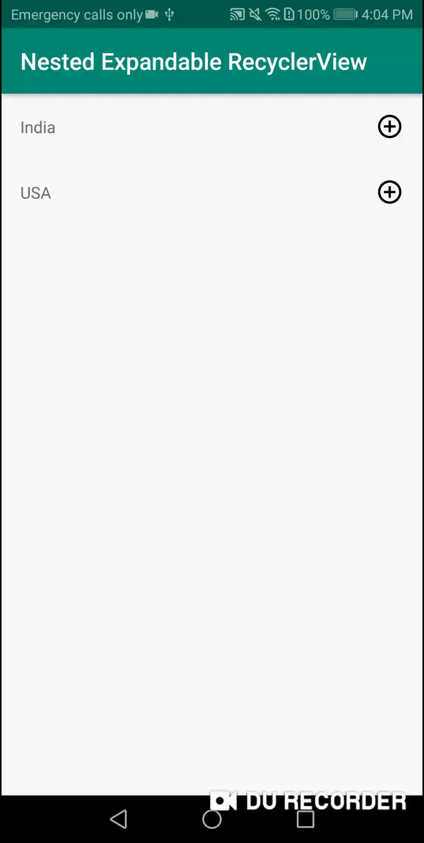 nested-expendable-recyclerview | nested-expandable-recyclerview nested-expendable-recyclerview | nested-expandable-recyclerview